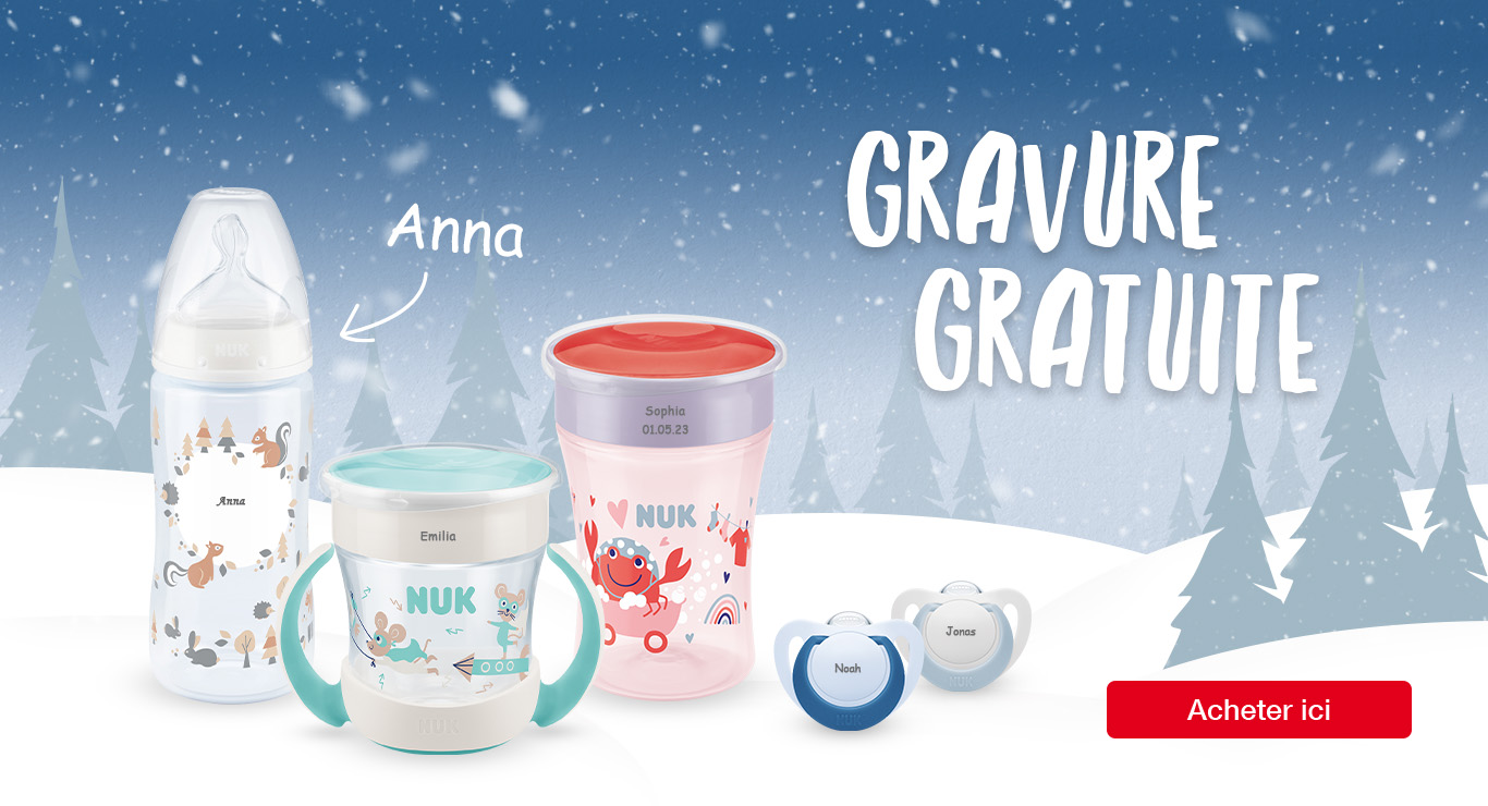 Produits pour bébés NUK dans la boutique en ligne officielle